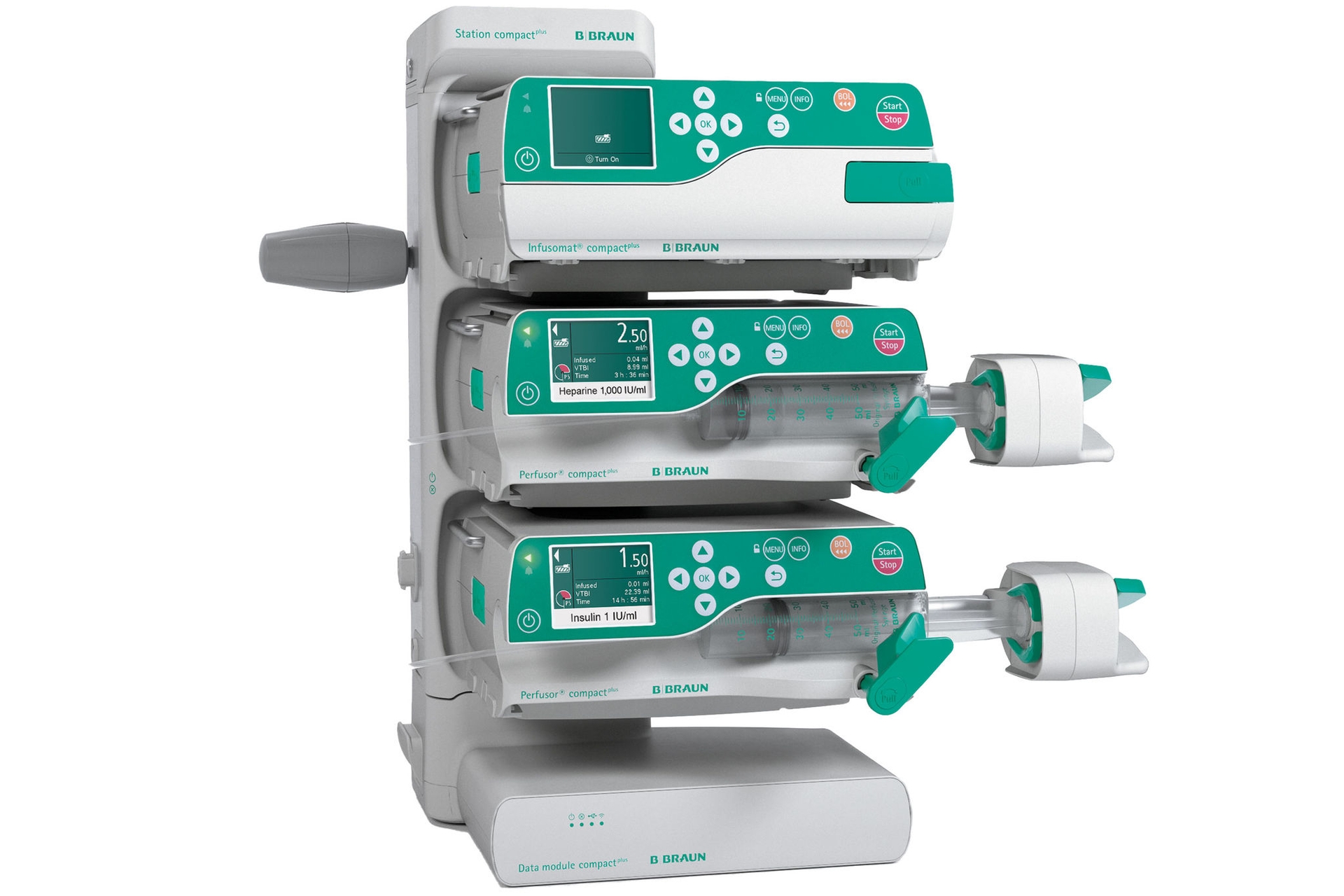 compactplus system for reliable infusion therapies - B. Braun