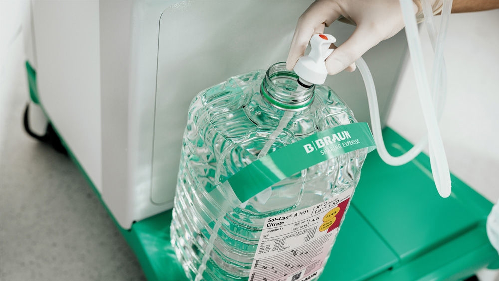 Sol-Can®: Improved Canister for Acid Concentrate - B. Braun